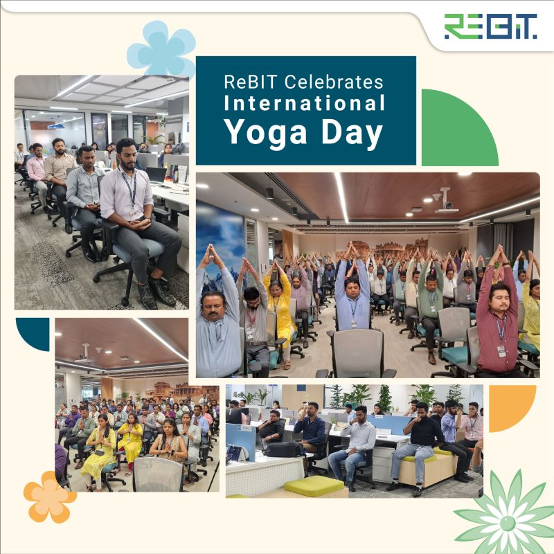 Gajanan N. on LinkedIn: International Yoga day - Yoga session @ ReBIT Gajanan N. on LinkedIn: International Yoga day - Yoga session @ ReBIT