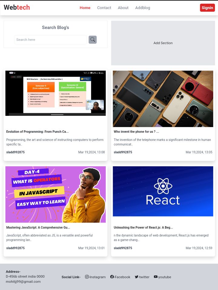 Mohit Sharma on LinkedIn: #mernstack #webdevelopment #programming #reactjs Mohit Sharma on LinkedIn: #mernstack #webdevelopment #programming #reactjs