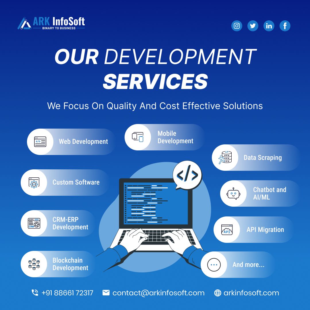 ARK Infosoft on LinkedIn: #techsolutions #innovation #arkinfosoft # ... ARK Infosoft on LinkedIn: #techsolutions #innovation #arkinfosoft # ...