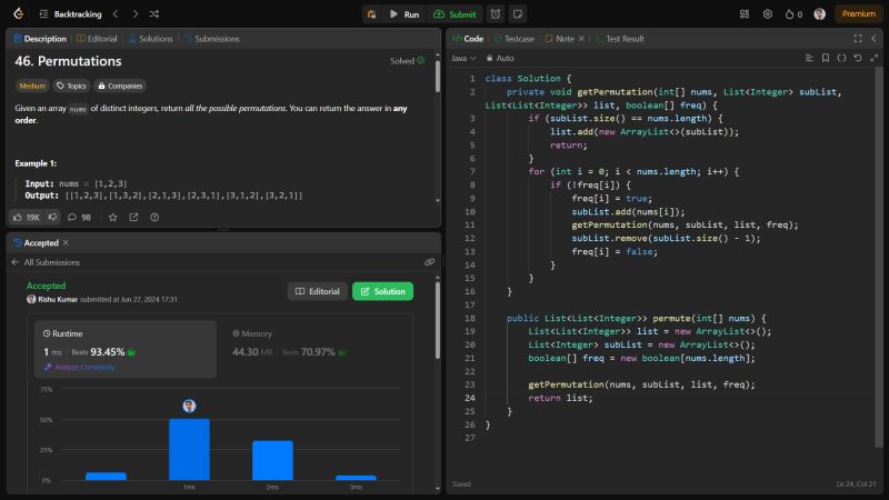 Rishu Kumar on LinkedIn: #leetcode #leetcode #dailycoding #permutations ... Rishu Kumar on LinkedIn: #leetcode #leetcode #dailycoding #permutations ...