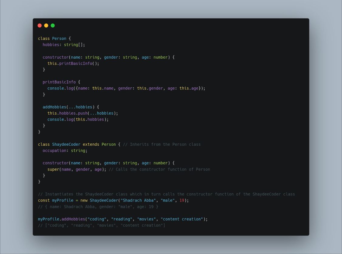 Shadrach Abba on LinkedIn: #shaydeecoder #typescript #javascript # ... Shadrach Abba on LinkedIn: #shaydeecoder #typescript #javascript # ...