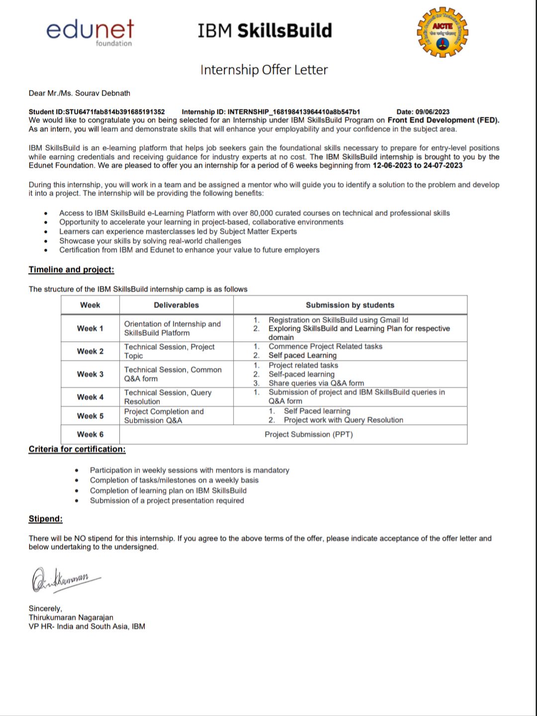 Sourav Debnath on LinkedIn: #connections #internship # ... Sourav Debnath on LinkedIn: #connections #internship # ...