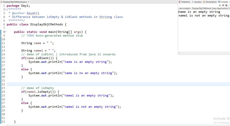 Gayatri Mishra on LinkedIn: #java11 #corejava #seleniumjava # ... Gayatri Mishra on LinkedIn: #java11 #corejava #seleniumjava # ...
