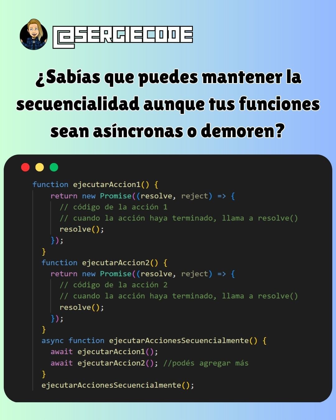 Sergie Code🧑🏼💻 en LinkedIn: #javascript #desarrolloweb #angular #react ... Sergie Code🧑🏼💻 en LinkedIn: #javascript #desarrolloweb #angular #react ...