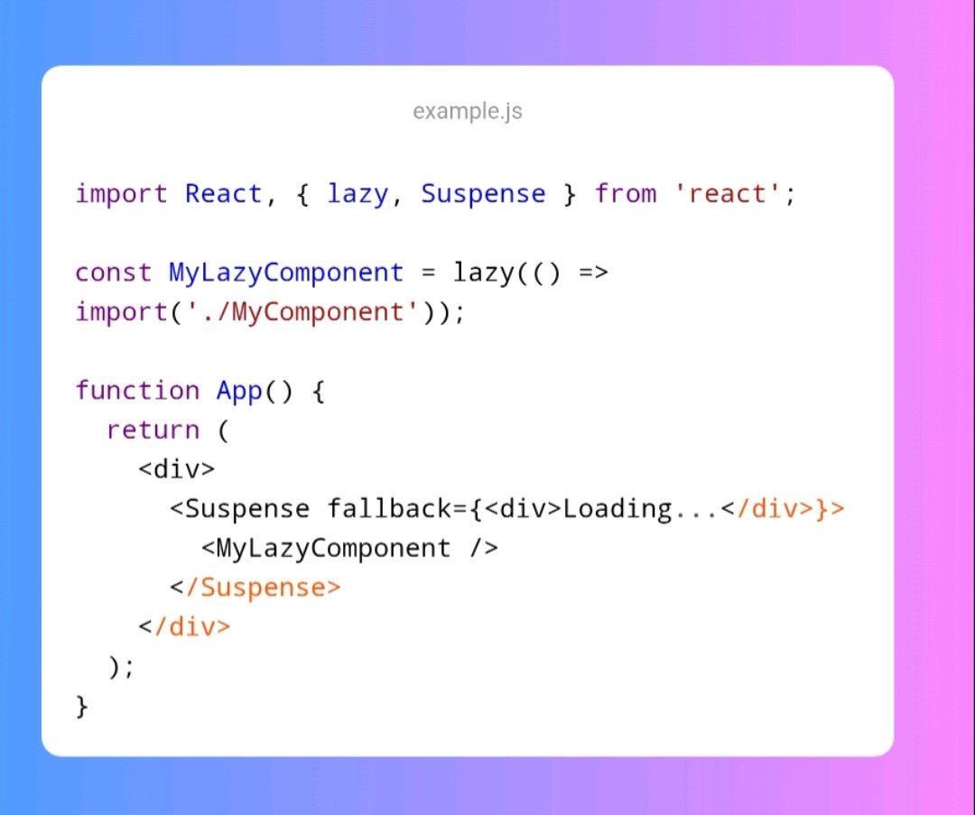 Pallavi Dodiya on LinkedIn: 🚀 Improve your ReactJS app performance with ... Pallavi Dodiya on LinkedIn: 🚀 Improve your ReactJS app performance with ...