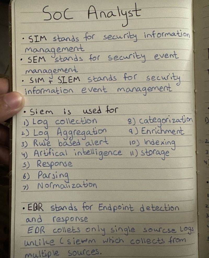 CISOs Insights on LinkedIn: SOC Analyst Notes | Via: Ethical Hackers ... CISOs Insights on LinkedIn: SOC Analyst Notes | Via: Ethical Hackers ...