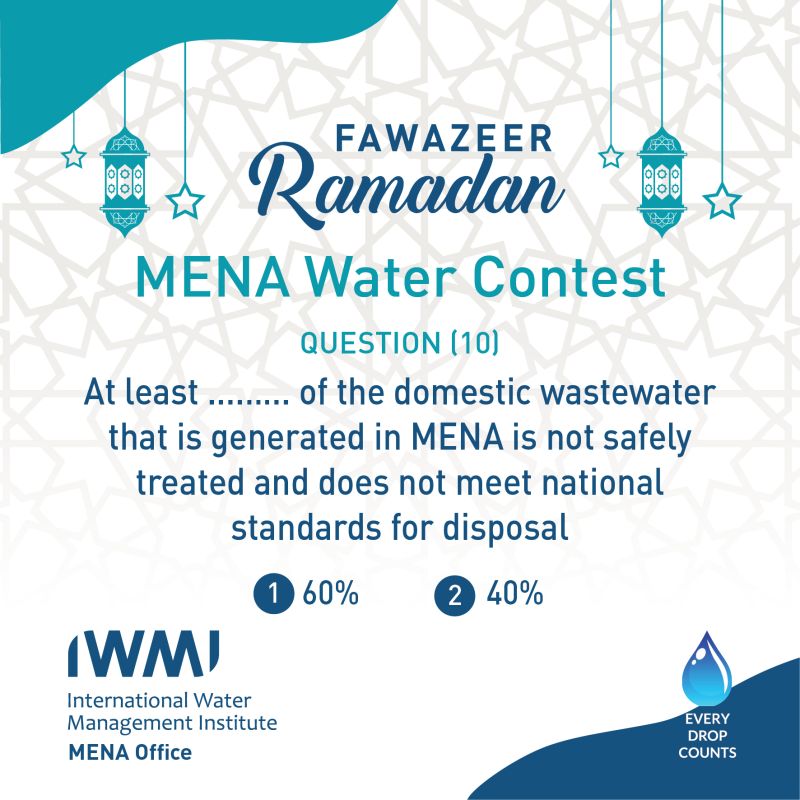 International Water Management Institute (IWMI) - MENA Office on ... International Water Management Institute (IWMI) - MENA Office on ...
