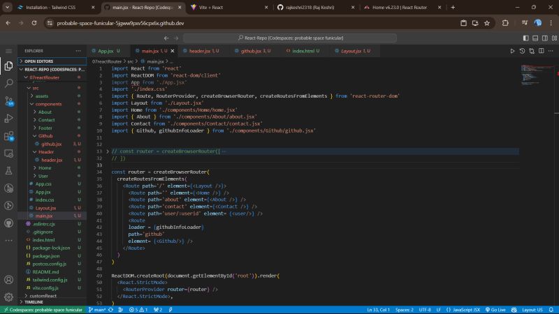 Raj Keshri on LinkedIn: #webdevelopment #reactjs #frontend #tailwindcss ... Raj Keshri on LinkedIn: #webdevelopment #reactjs #frontend #tailwindcss ...