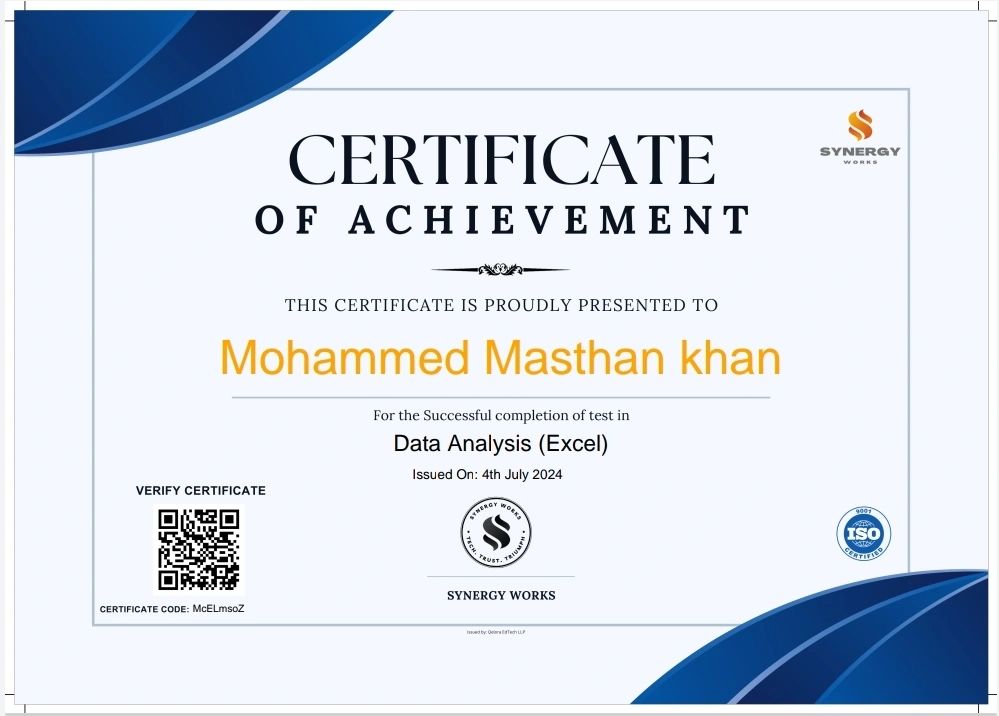 Mohammed Masthan Khan on LinkedIn: #dataanalysis #datascience # ... Mohammed Masthan Khan on LinkedIn: #dataanalysis #datascience # ...