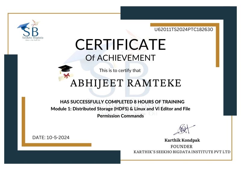 Abhijeet R. on LinkedIn: #bigdata #hadoop #hdfs #datastorage # ... Abhijeet R. on LinkedIn: #bigdata #hadoop #hdfs #datastorage # ...