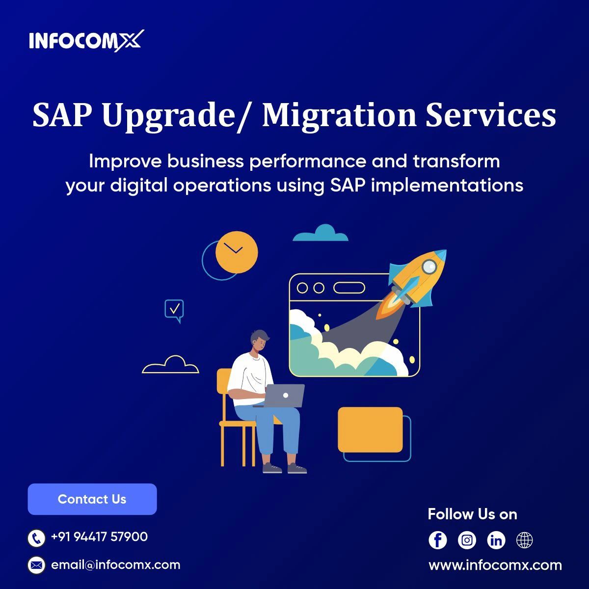 Infocomx on LinkedIn: #sap #upgrade #migration #digitaltransformation # ... Infocomx on LinkedIn: #sap #upgrade #migration #digitaltransformation # ...