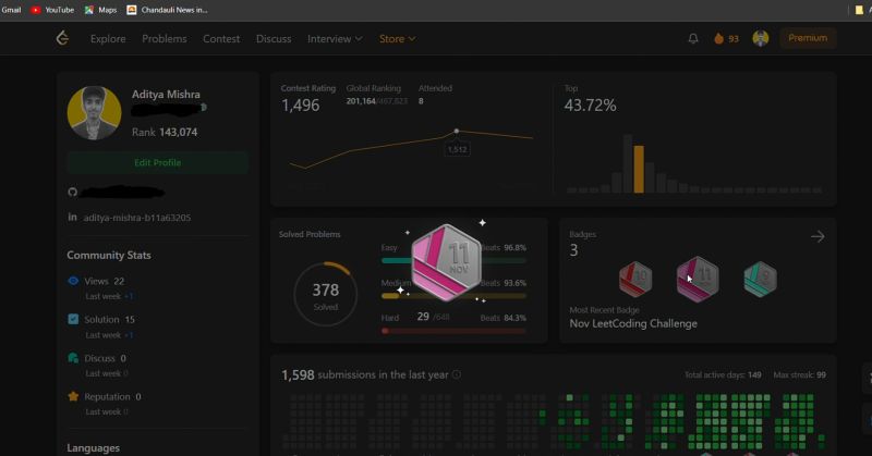 Aditya Mishra on LinkedIn: #codingjourney #leetcodechallenge # ... Aditya Mishra on LinkedIn: #codingjourney #leetcodechallenge # ...