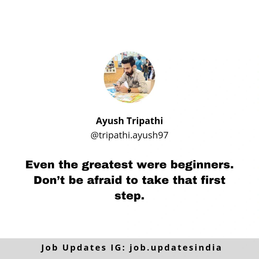 AYUSH TRIPATHI on LinkedIn: ️ Freshers Motivation ️ | 27 comments AYUSH TRIPATHI on LinkedIn: ️ Freshers Motivation ️ | 27 comments