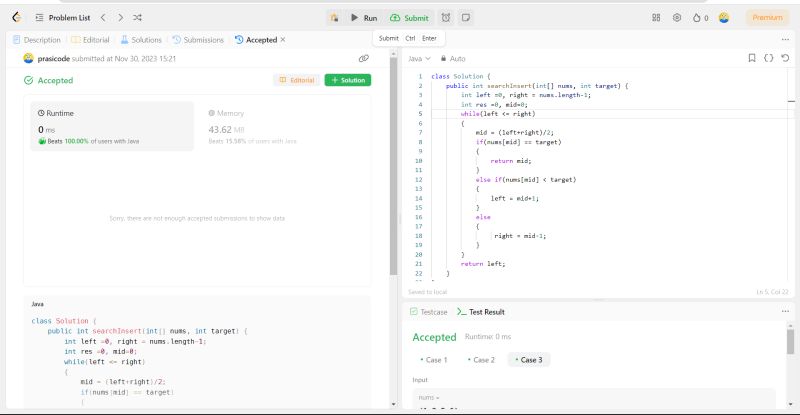 Prasiddhi Agrawal on LinkedIn: #100daysofcode #dsawithedslash #leetcode ... Prasiddhi Agrawal on LinkedIn: #100daysofcode #dsawithedslash #leetcode ...