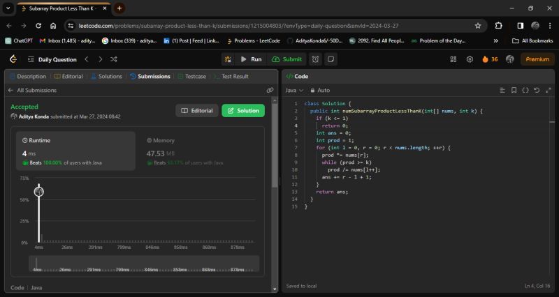 Aditya Konda on LinkedIn: #50dayscodingchallenge #leetcode # ... Aditya Konda on LinkedIn: #50dayscodingchallenge #leetcode # ...