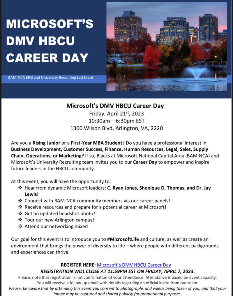 Calen Weaver on LinkedIn: #microsoft #career #students #hbcu Calen Weaver on LinkedIn: #microsoft #career #students #hbcu