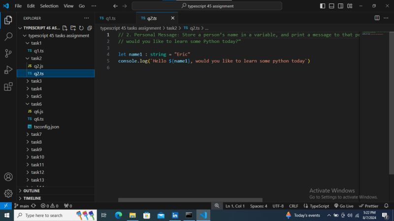 Abdul Sattar on LinkedIn: 🚀 100 Days Coding Challenge: Day 1 Completed ... Abdul Sattar on LinkedIn: 🚀 100 Days Coding Challenge: Day 1 Completed ...