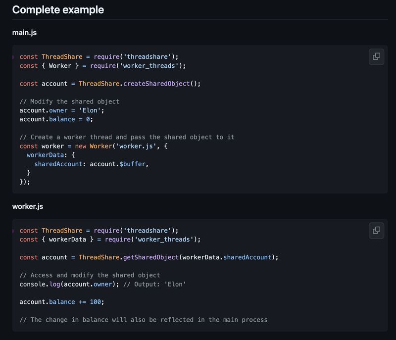 Nairi Harutyunyan on LinkedIn: #node #nodejs #multithreading #threadshare Nairi Harutyunyan on LinkedIn: #node #nodejs #multithreading #threadshare