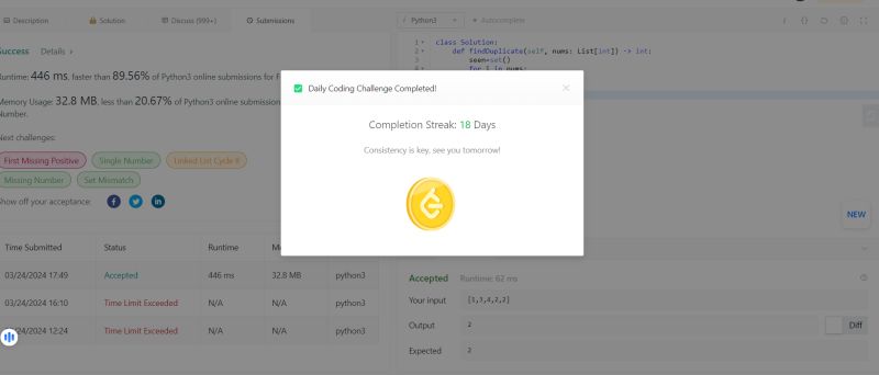 Hetkumar Prajapati on LinkedIn: #100daysofcodingchallenge #potd # ... Hetkumar Prajapati on LinkedIn: #100daysofcodingchallenge #potd # ...