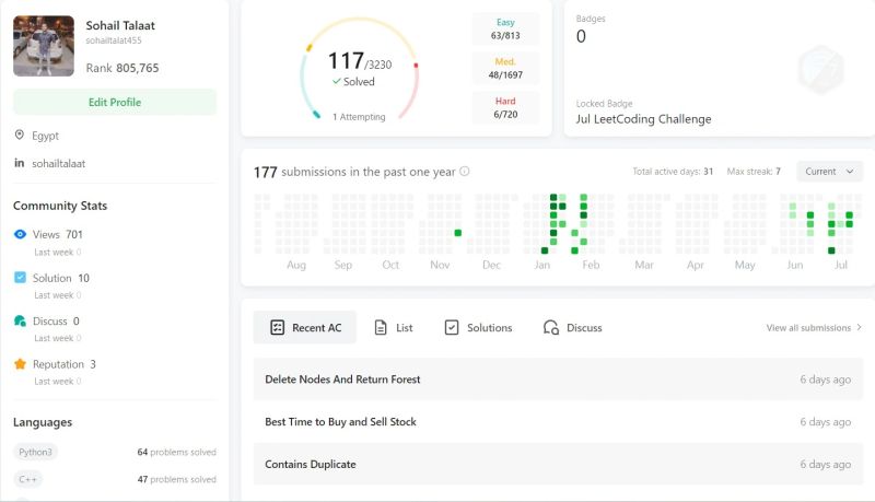 Sohail Talaat Ahmed on LinkedIn: #leetcode #blind75 #algorithms # ... Sohail Talaat Ahmed on LinkedIn: #leetcode #blind75 #algorithms # ...