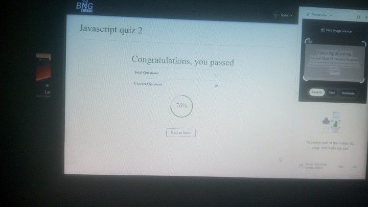 SIDRA ZAHID on LinkedIn: JavaScript quiz 2 passed 🥳 SIDRA ZAHID on LinkedIn: JavaScript quiz 2 passed 🥳