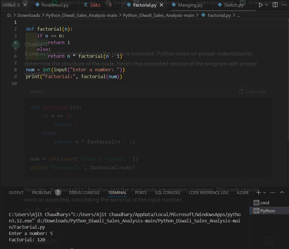 Amit Kumar chaudhary on LinkedIn: Python relies on proper indentation ... Amit Kumar chaudhary on LinkedIn: Python relies on proper indentation ...