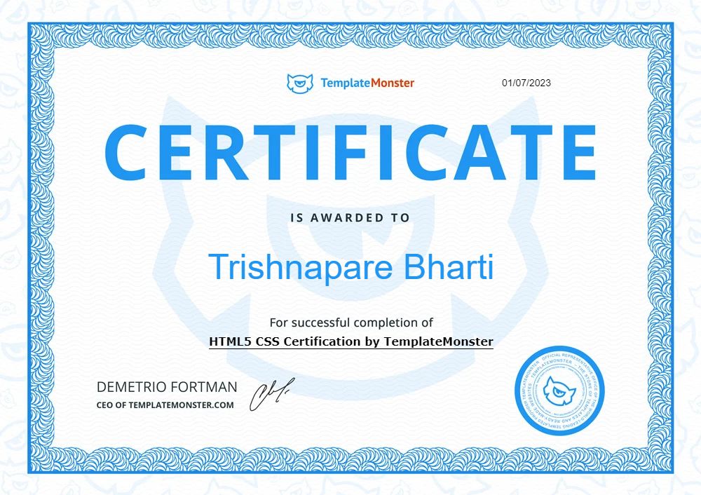 Trishnapare Bharti on LinkedIn: 🙂 HTML, CSS Trishnapare Bharti on LinkedIn: 🙂 HTML, CSS