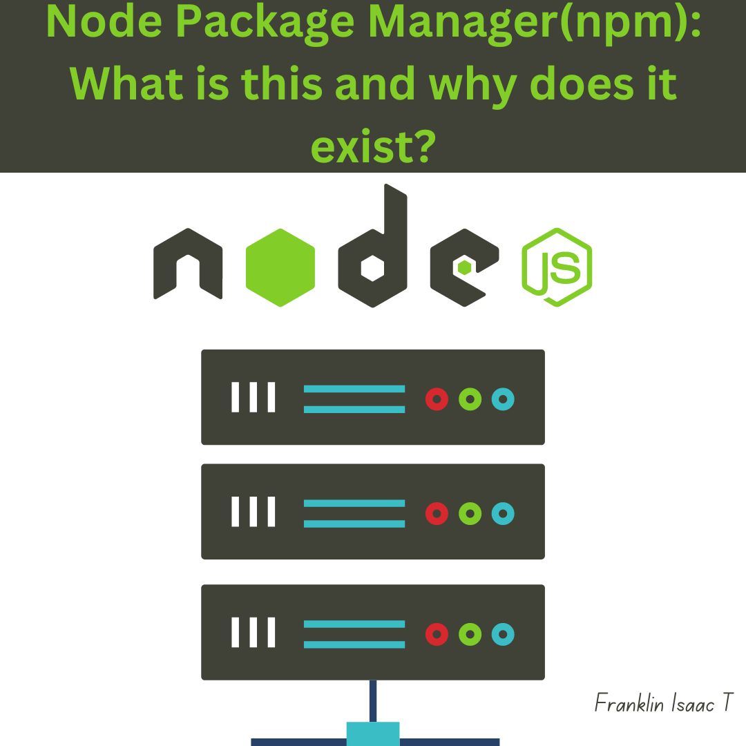 Franklin Isaac on LinkedIn: #nodejs #development #stackoverflow #google ... Franklin Isaac on LinkedIn: #nodejs #development #stackoverflow #google ...