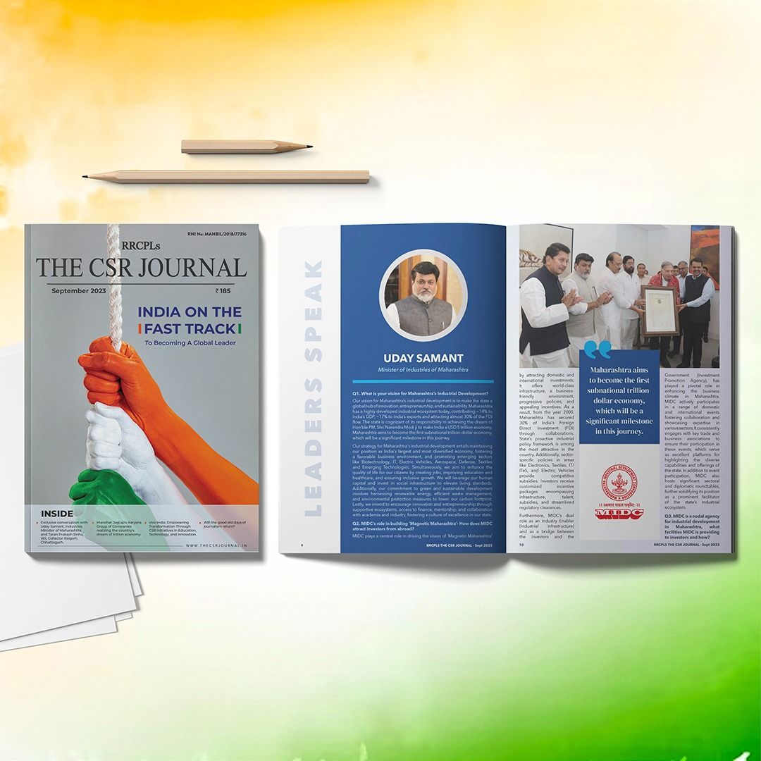 The CSR Journal on LinkedIn: #maharashtra #industrialvision #csr # ... The CSR Journal on LinkedIn: #maharashtra #industrialvision #csr # ...