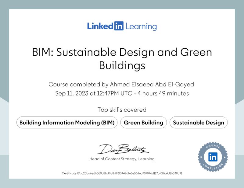 Ahmed Elsaeed Abd El-Gayed on LinkedIn: Certificate of Completion Ahmed Elsaeed Abd El-Gayed on LinkedIn: Certificate of Completion