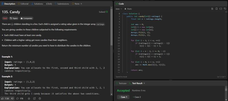 AASHVIN S on LinkedIn: #codingchallenge #java #leetcode #array #sde # ... AASHVIN S on LinkedIn: #codingchallenge #java #leetcode #array #sde # ...