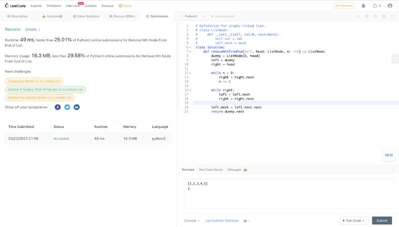 Abhinav . on LinkedIn: #100daysofcodechallenge #leetcode #python Abhinav . on LinkedIn: #100daysofcodechallenge #leetcode #python