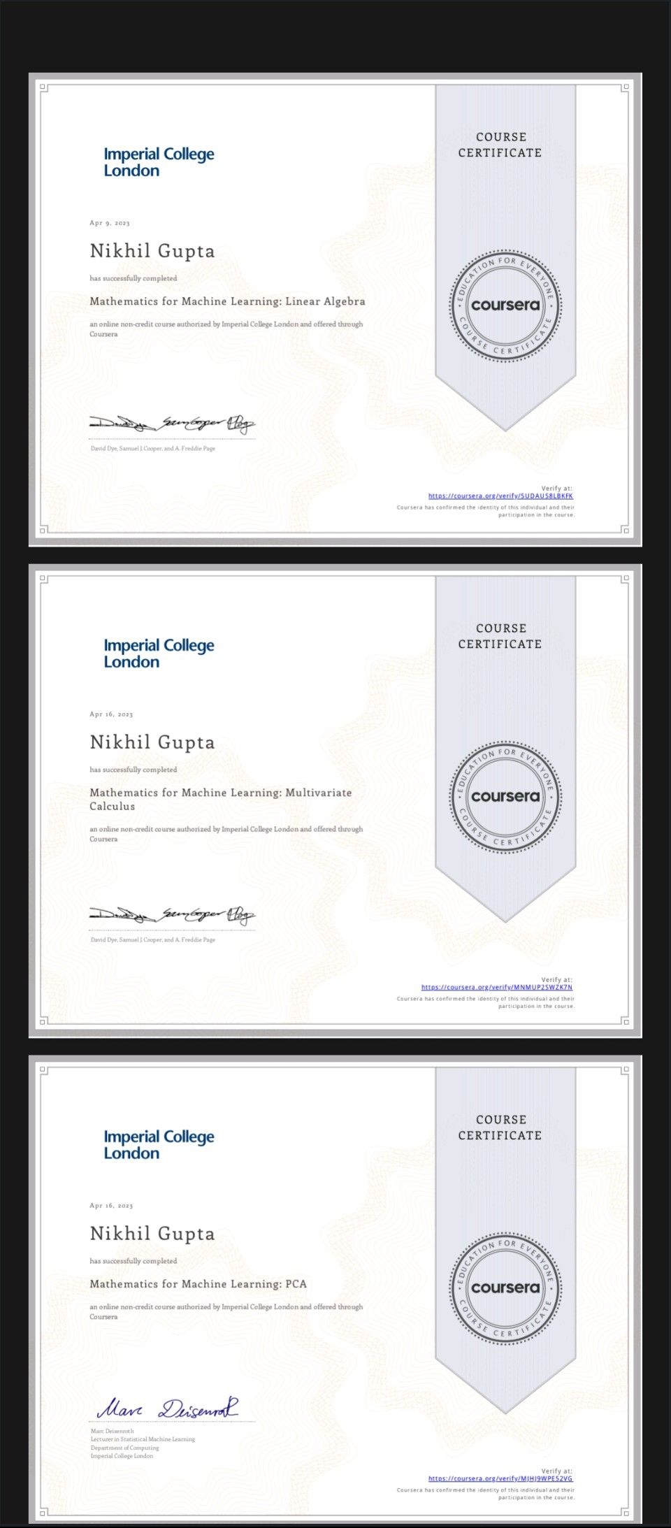 Nikhil Gupta on LinkedIn: #machinelearning #python #mathematics Nikhil Gupta on LinkedIn: #machinelearning #python #mathematics