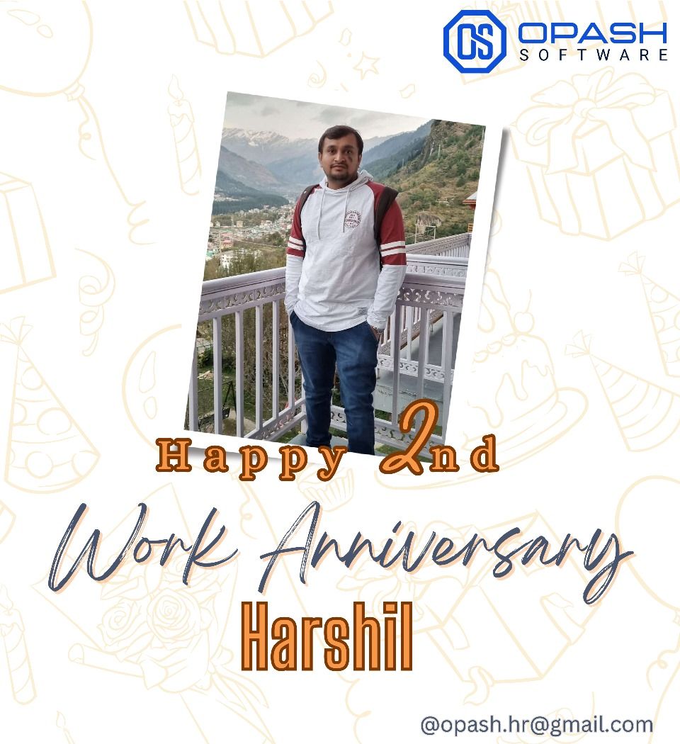 Opash Software on LinkedIn: #growth #success #workanniversary #software ... Opash Software on LinkedIn: #growth #success #workanniversary #software ...