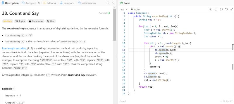 My solution for DSA Leetcode | Akashdeep P posted on the topic | LinkedIn My solution for DSA Leetcode | Akashdeep P posted on the topic | LinkedIn
