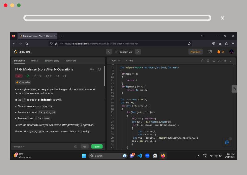 Sidharth dhiman on LinkedIn: Done with todaysβs leetcode challenge ... Sidharth dhiman on LinkedIn: Done with todaysβs leetcode challenge ...