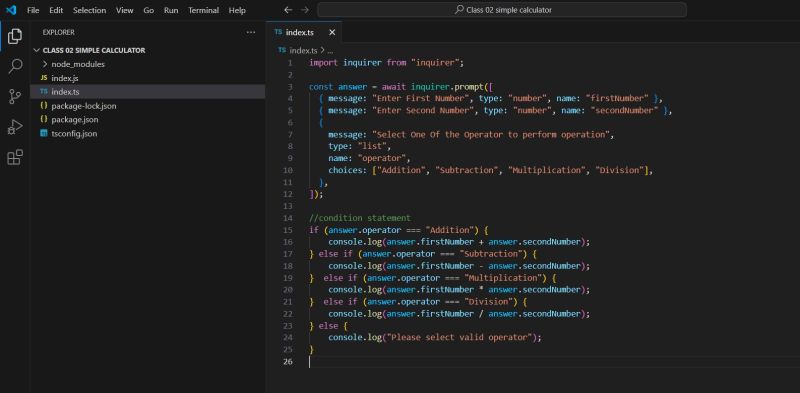 Subra Ansari on LinkedIn: #typescript #programming #javascript # ... Subra Ansari on LinkedIn: #typescript #programming #javascript # ...