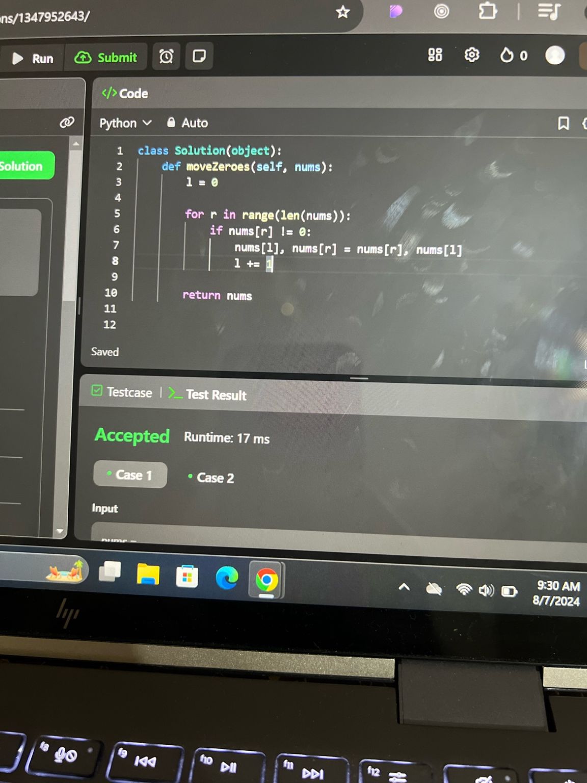Huzaifa Maqbool on LinkedIn: DSA problem move zeros Problem Statement ... Huzaifa Maqbool on LinkedIn: DSA problem move zeros Problem Statement ...
