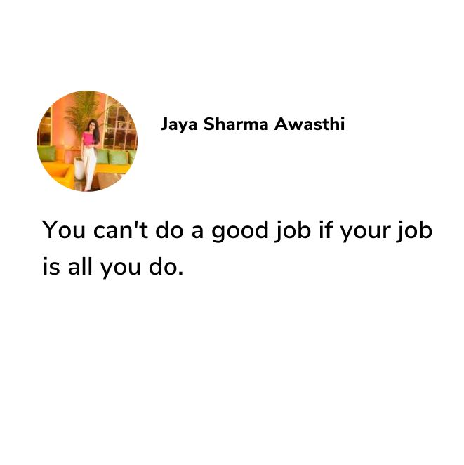 Jaya Sharma Awasthi on LinkedIn: Agree ? | 13 comments Jaya Sharma Awasthi on LinkedIn: Agree ? | 13 comments