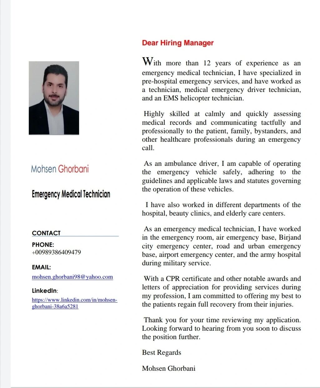 Mohsen Ghorbani posted on LinkedIn Mohsen Ghorbani posted on LinkedIn