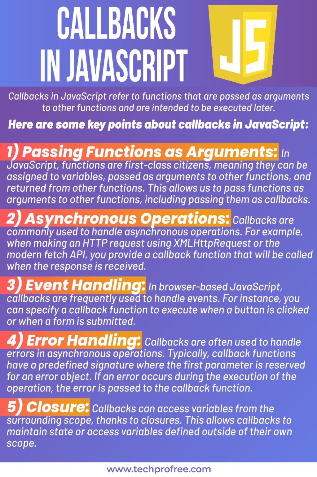Techpro Free on LinkedIn: #javascript #callbacksinjavascript # ... Techpro Free on LinkedIn: #javascript #callbacksinjavascript # ...