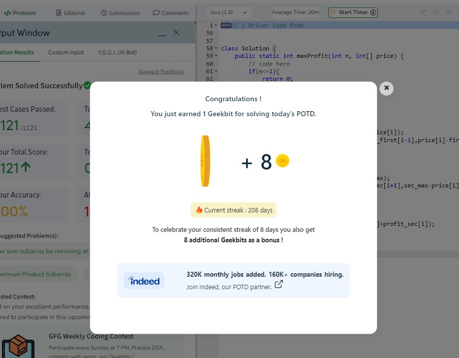 Sujal Sharma on LinkedIn: #potd #gfg #leetcode #100daysofcode #java # ... Sujal Sharma on LinkedIn: #potd #gfg #leetcode #100daysofcode #java # ...