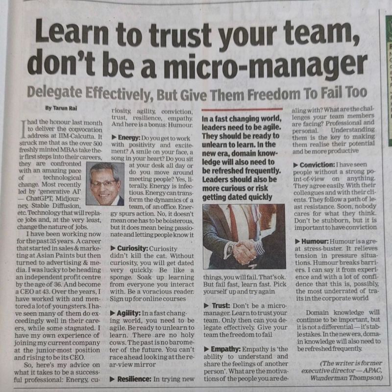 Pankajj K. on LinkedIn: #trust #trustbuilding Pankajj K. on LinkedIn: #trust #trustbuilding