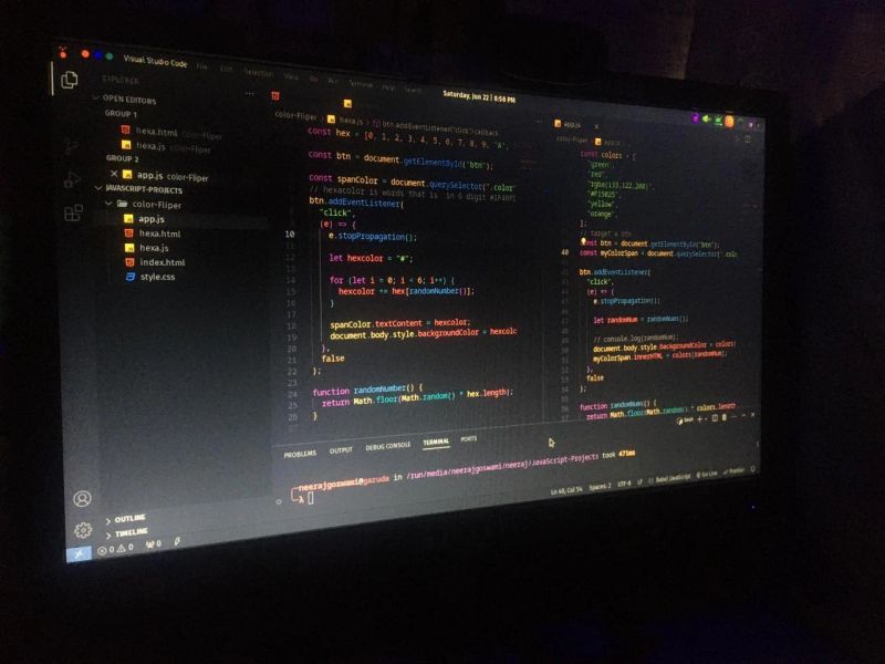 Basant Nath on LinkedIn: #webdev #colorchanger #html #css #javascript ... Basant Nath on LinkedIn: #webdev #colorchanger #html #css #javascript ...