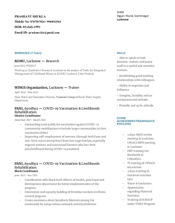 prashant shukla on LinkedIn: Hi, i'm Prashant shukla from Lucknow I am ... prashant shukla on LinkedIn: Hi, i'm Prashant shukla from Lucknow I am ...
