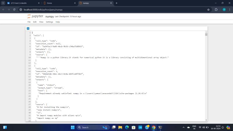Yamuna Raguthu on LinkedIn: task33 practice numpy. Kiran Sagar PythonLife Yamuna Raguthu on LinkedIn: task33 practice numpy. Kiran Sagar PythonLife