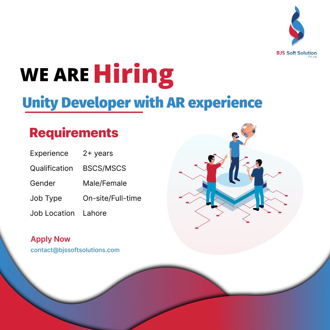 BJS Soft Solutions on LinkedIn: #jobopportunity #unitydeveloper # ... BJS Soft Solutions on LinkedIn: #jobopportunity #unitydeveloper # ...