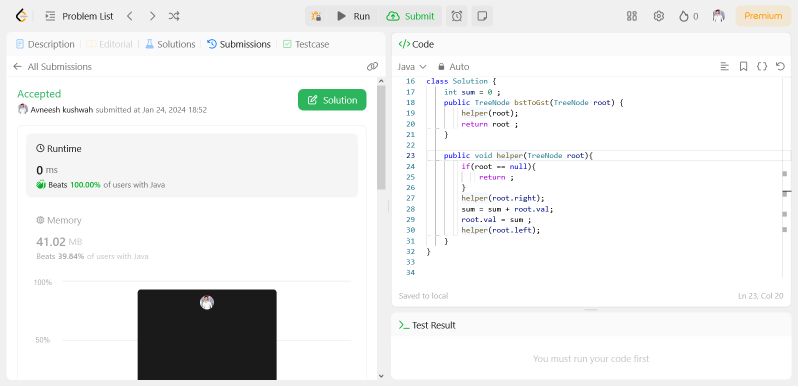 Avneesh kushwah on LinkedIn: 99 Day of 100 Days Leetcode Challenge - By ... Avneesh kushwah on LinkedIn: 99 Day of 100 Days Leetcode Challenge - By ...