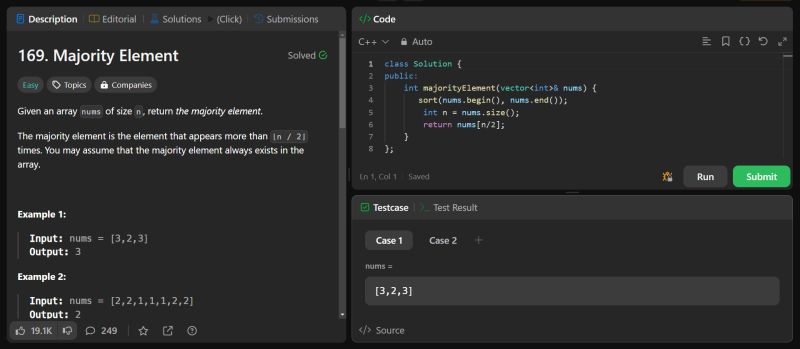 Viraj Bhamre on LinkedIn: #leetcode #codingjourney #day2 #dsa # ... Viraj Bhamre on LinkedIn: #leetcode #codingjourney #day2 #dsa # ...