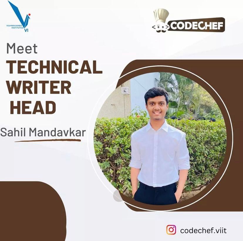 Sahil Mandavkar on LinkedIn: #codechef | 12 comments Sahil Mandavkar on LinkedIn: #codechef | 12 comments